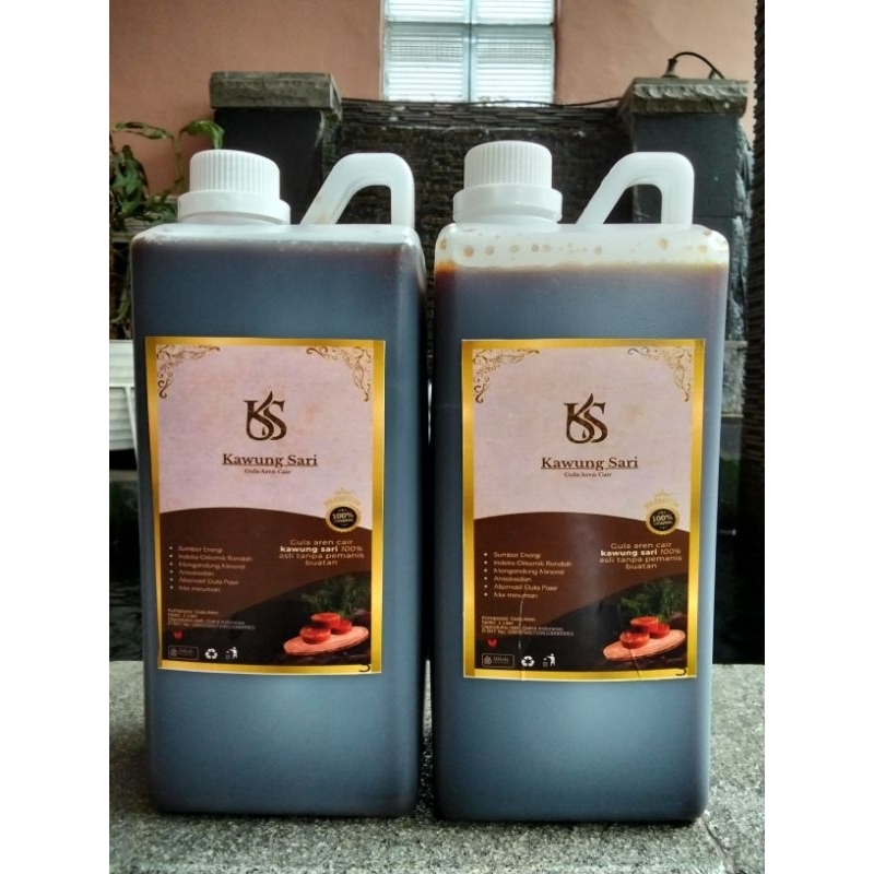 Jual Kawung sari Gula Aren Cair Premium Organik 1 Liter | Shopee Indonesia