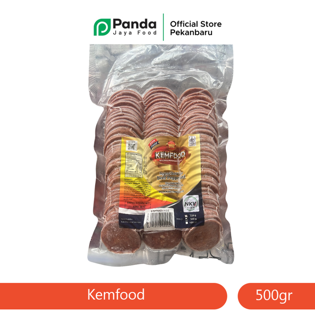 Jual Kemfood Beef Pepperoni 500 Gram | Shopee Indonesia