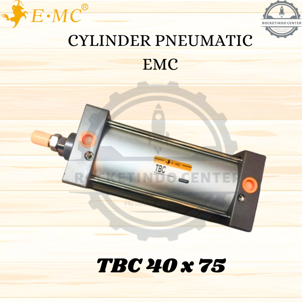 Jual Cylinder pneumatic EMC TBC 40X75 | Shopee Indonesia