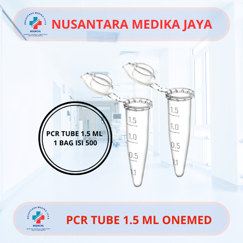 Jual Tabung PCR Tube 1,5ml OneMed / Sample Cup 1,5ml /Microtube 1,5ml ...