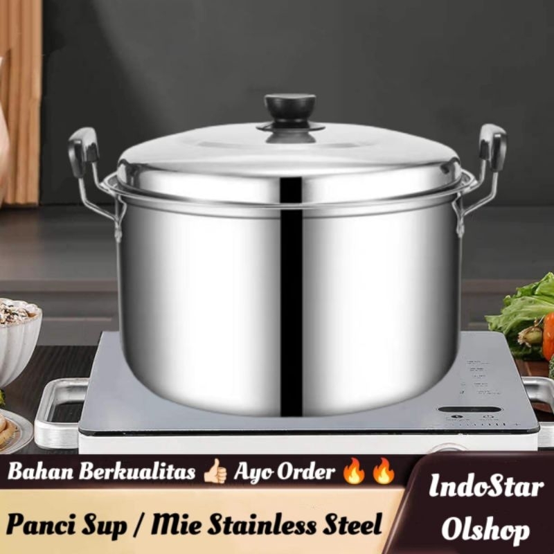 Jual Soup Pot Milk Panci Sup Panci Susu Panci Kuah Ukuran 26Cm ...
