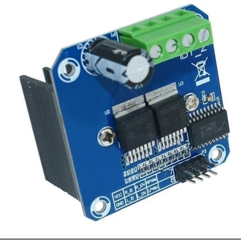 Jual BTS7960 High Current Motor Driver H-Bridge Module for Arduino BTS ...