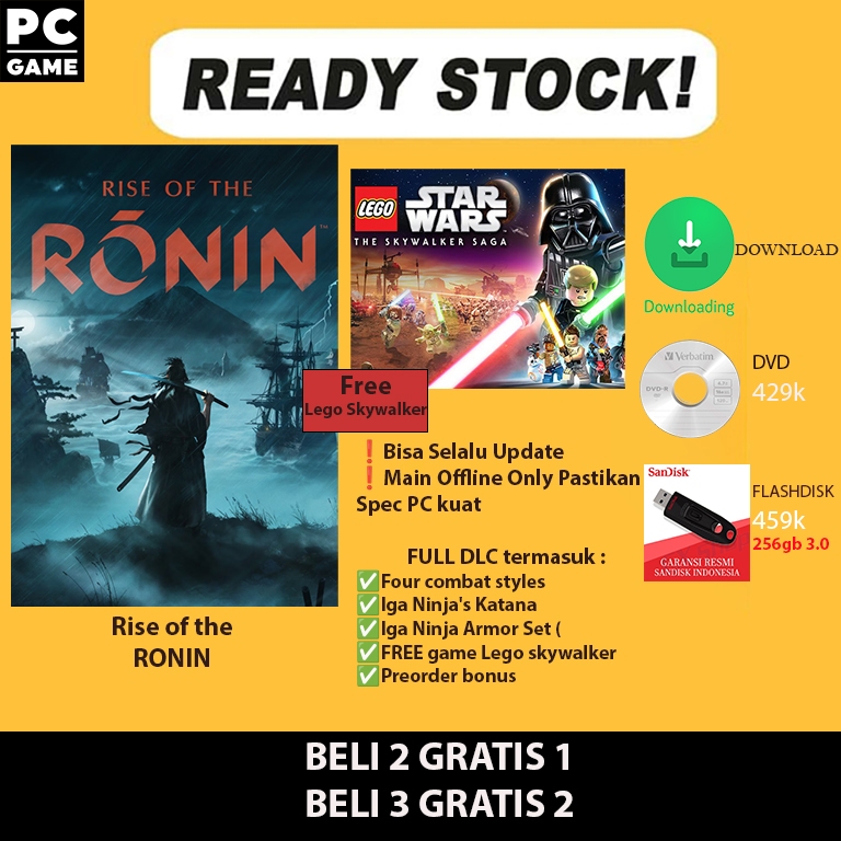 Jual Rise of the Ronin PC Original | Shopee Indonesia