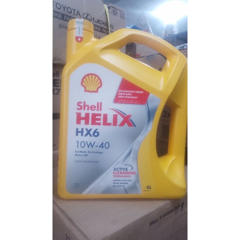 Jual SHELL HX6 10W-40 4L | Shopee Indonesia