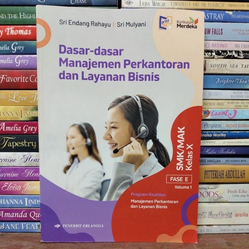 Jual Dasar-dasar manajemen perkantoran dan layanan bisnis kelas 10 SMK volume 1 kurikulum ...