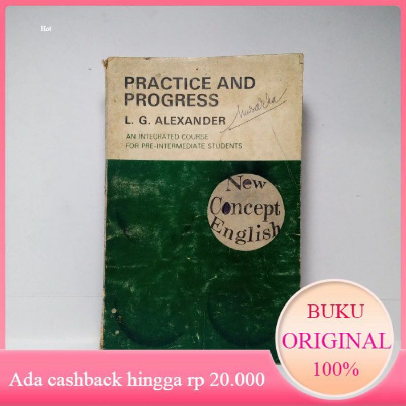 Jual Buku PRACTICE AND PROGRESS L G Alexander Original Bekas | Shopee ...