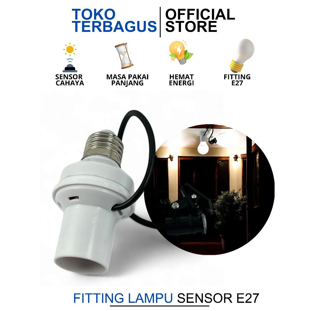 Jual Fitting Lampu Sensor Cahaya Otomatis E27 Lampu Otomatis Cahaya ...