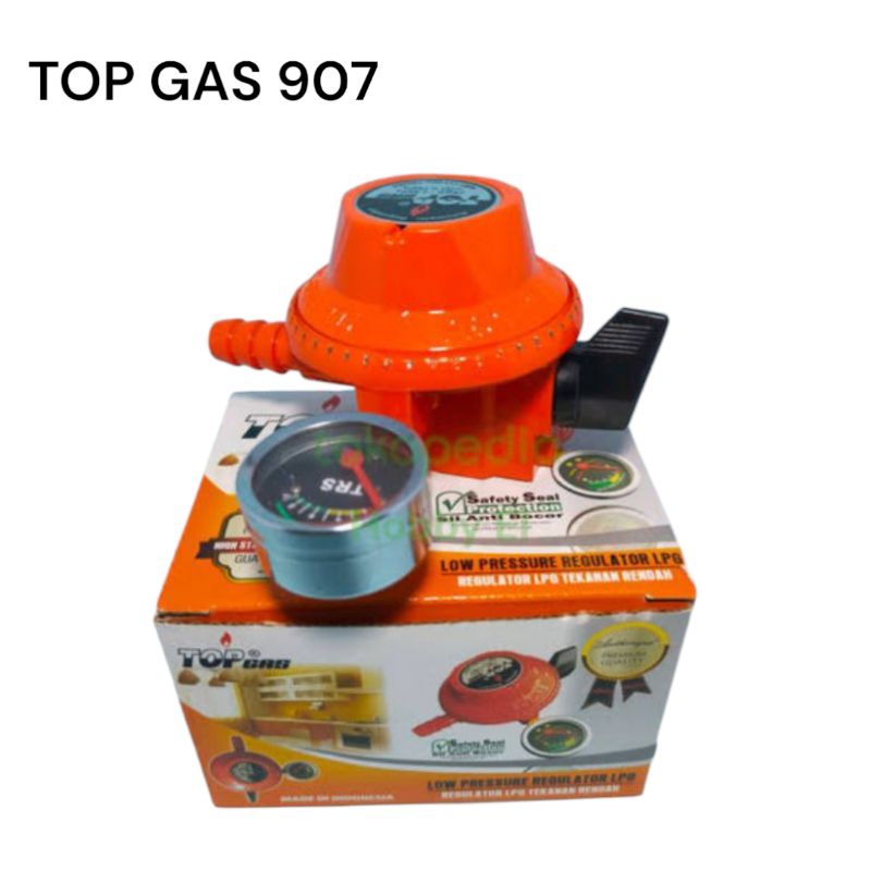 Jual Regulator 907 Top Gas Orange / Regulator Kompor | Shopee Indonesia