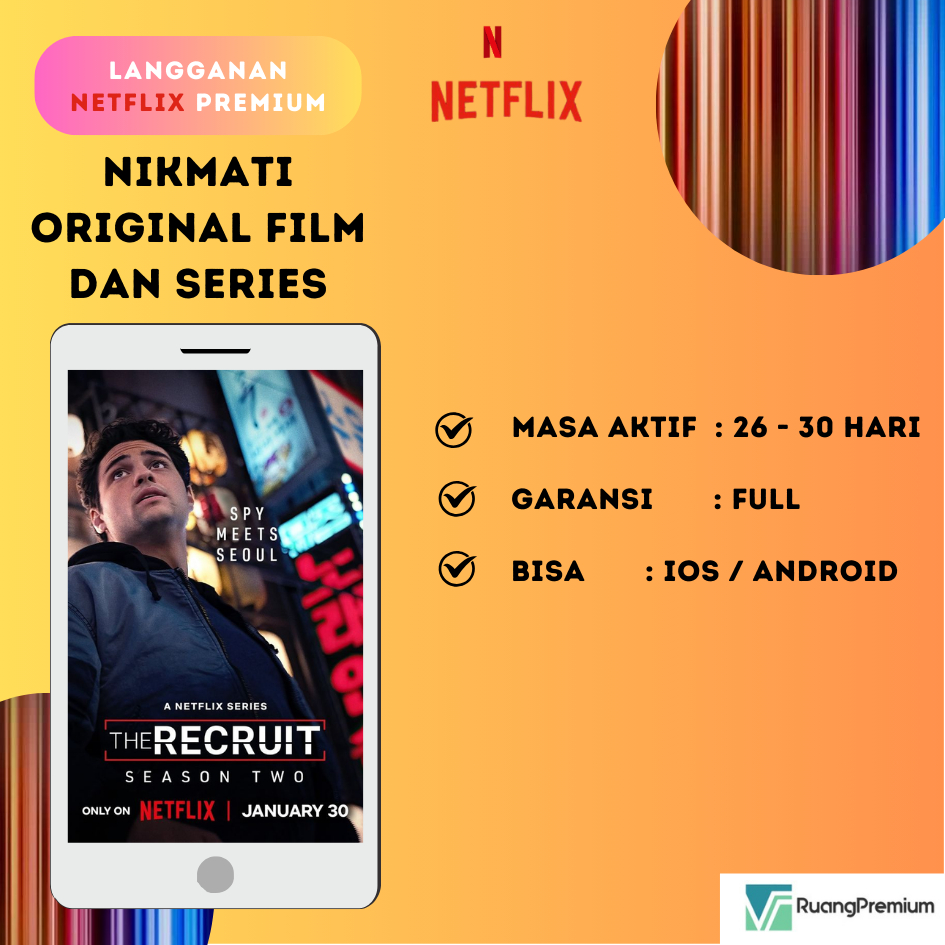 Jual Paket NETFLIXX Durasi 1 Bulan Ori Premium UHD 4K 100% FULL GARANSI # | Shopee Indonesia