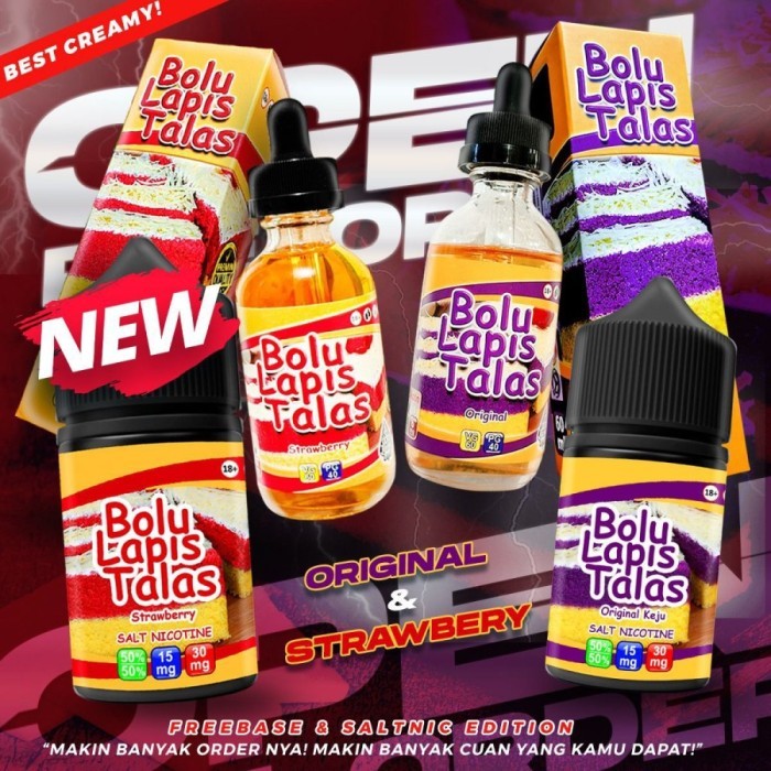 Jual BOLU LAPIS TALAS SERIES 60ML BY JAVA JUICE | Shopee Indonesia