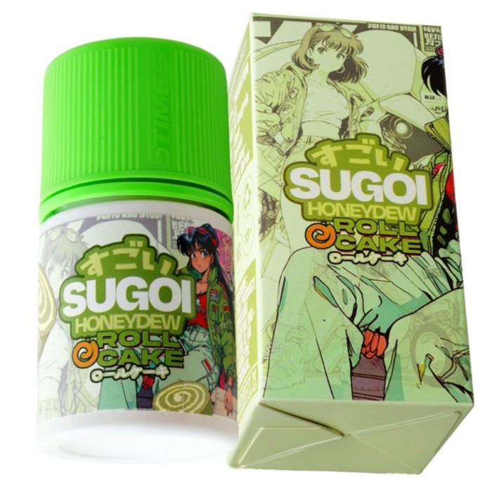 Jual SUGOI HONEYDEW ROLL CAKE 60ML BY CLOUD PROJECT x IPL | Shopee Indonesia