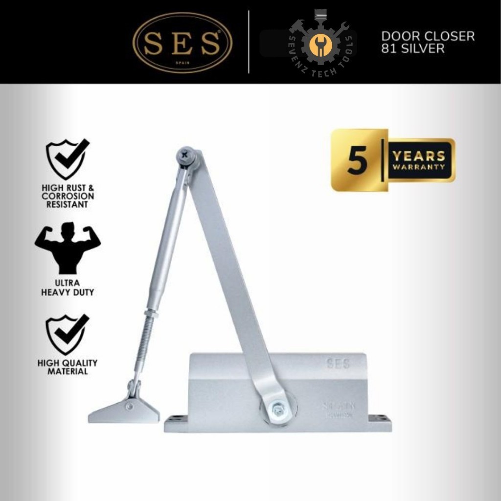 Jual DOOR CLOSER SES / PENUTUP PINTU OTOMATIS / ENGSEL ANGIN SES SPAIN ...