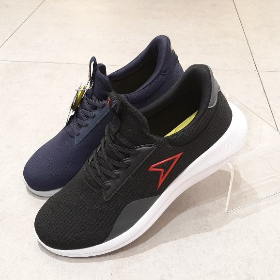 Jual POWER Sepatu Sneakers Pria EASY WALK Black | Shopee Indonesia