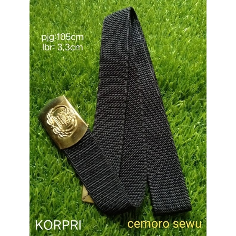 Jual Sabuk KORPRI ikat pinggang ASN PNS kepala kuningan | Shopee Indonesia