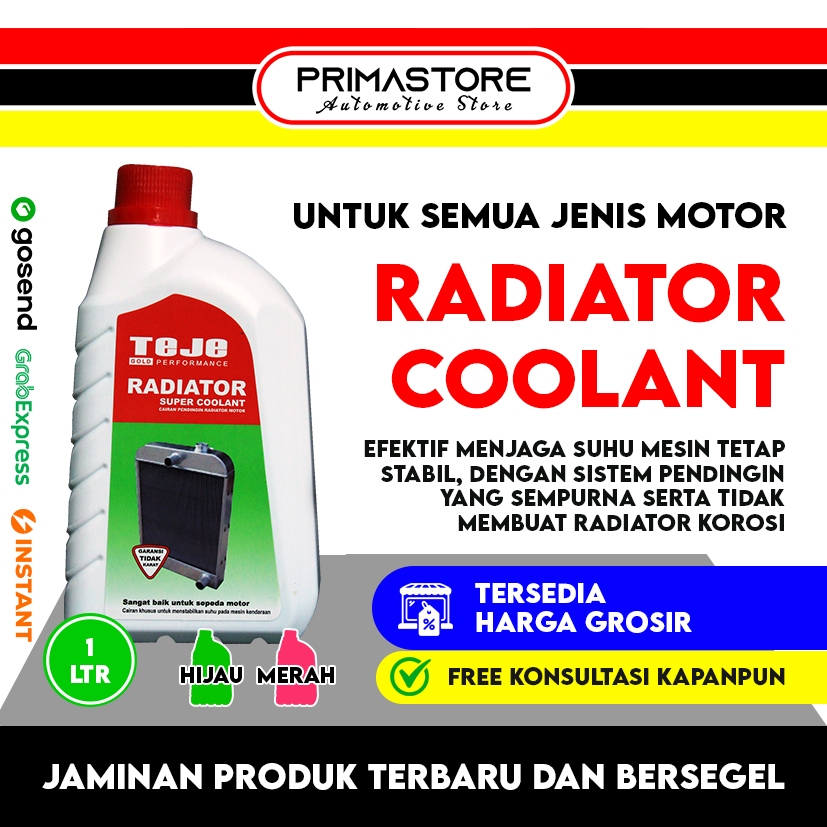 Jual Air Radiator Coolant Cairan Pendingin Coolant Teje radiator super ...