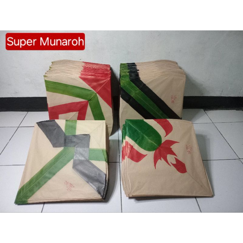Jual Layangan Super Munaroh./100pcs | Shopee Indonesia