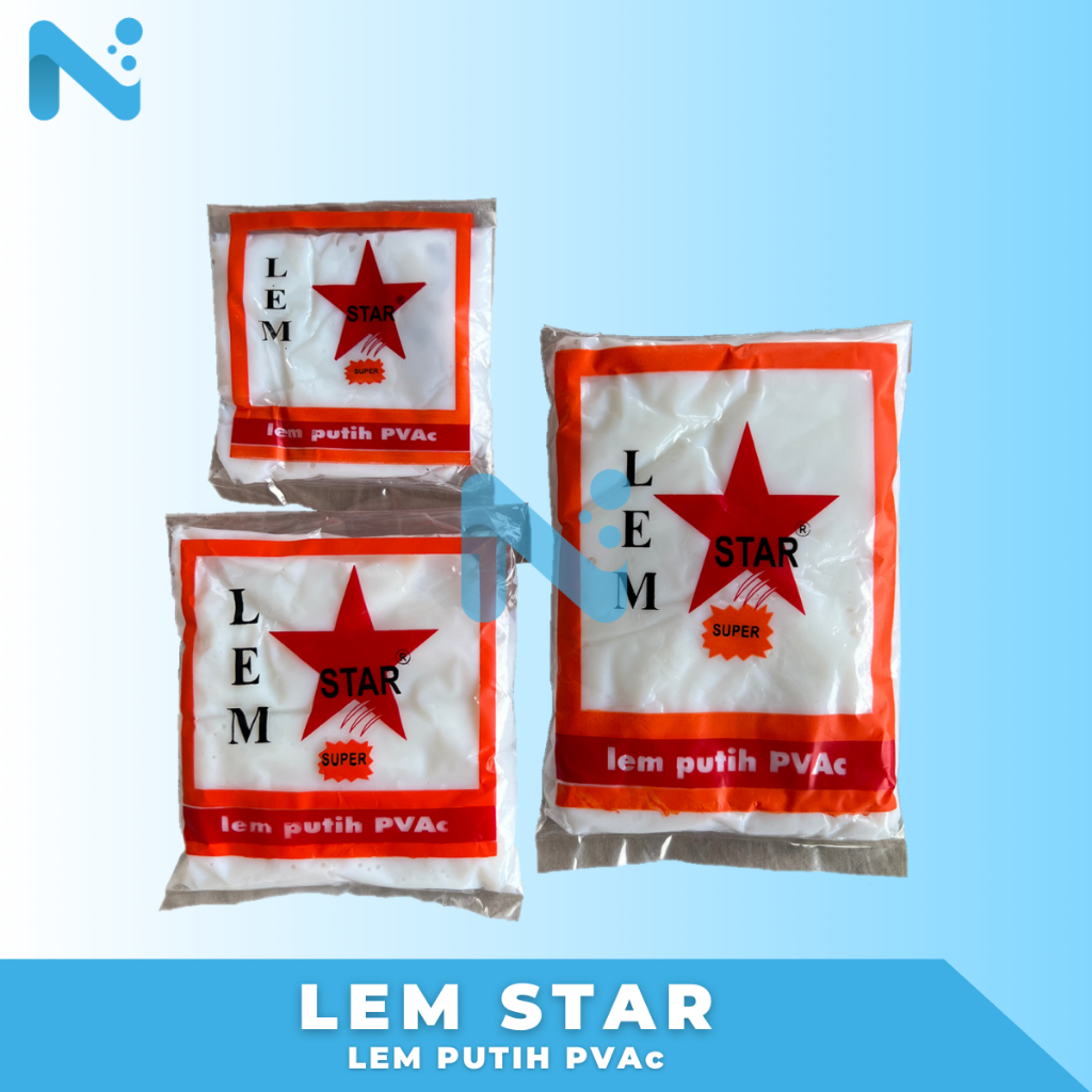 Jual LEM STAR PUTIH PVAc Super Lem Kayu Tembok | Shopee Indonesia