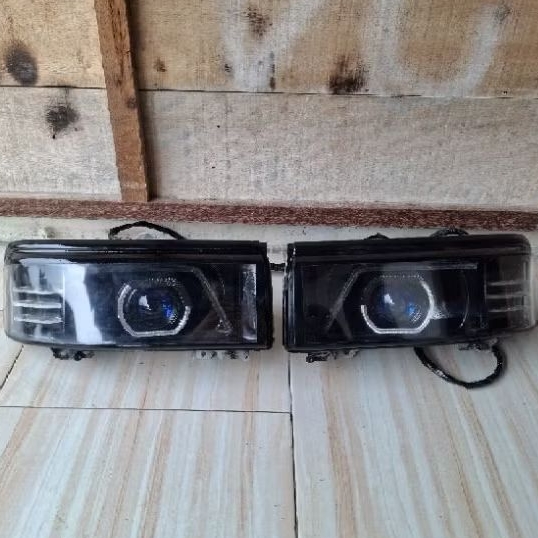 Jual Headlamp Custom Biled Carry Futura | Shopee Indonesia