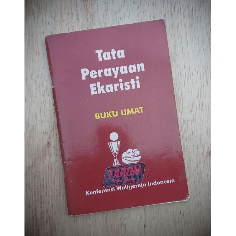 Jual Tata Perayaan Ekaristi (Buku Umat) : Konfrensi Wali Gereja | Shopee Indonesia