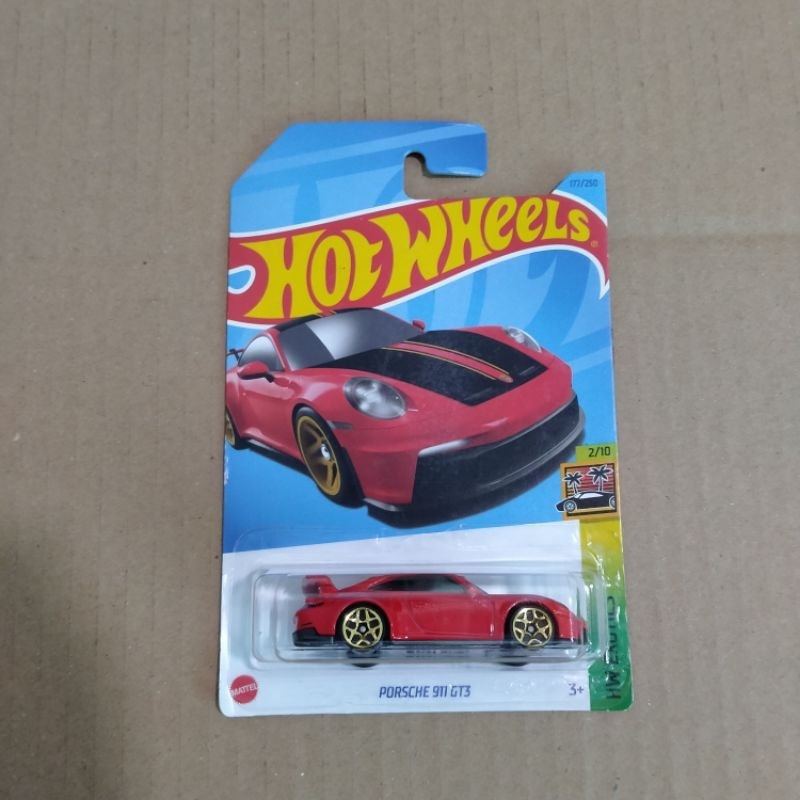 Jual hotwheels Porsche 911 gt3 merah strip hitam | Shopee Indonesia
