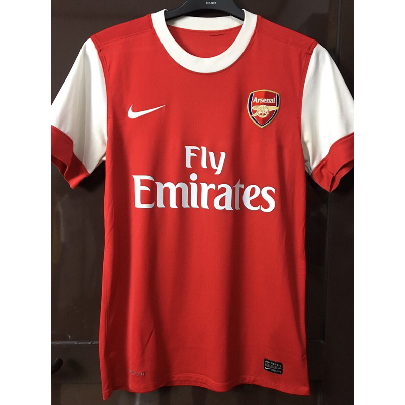 Jual Jersey Bola Original Arsenal FC Home 2010/2011 (S) | Shopee Indonesia