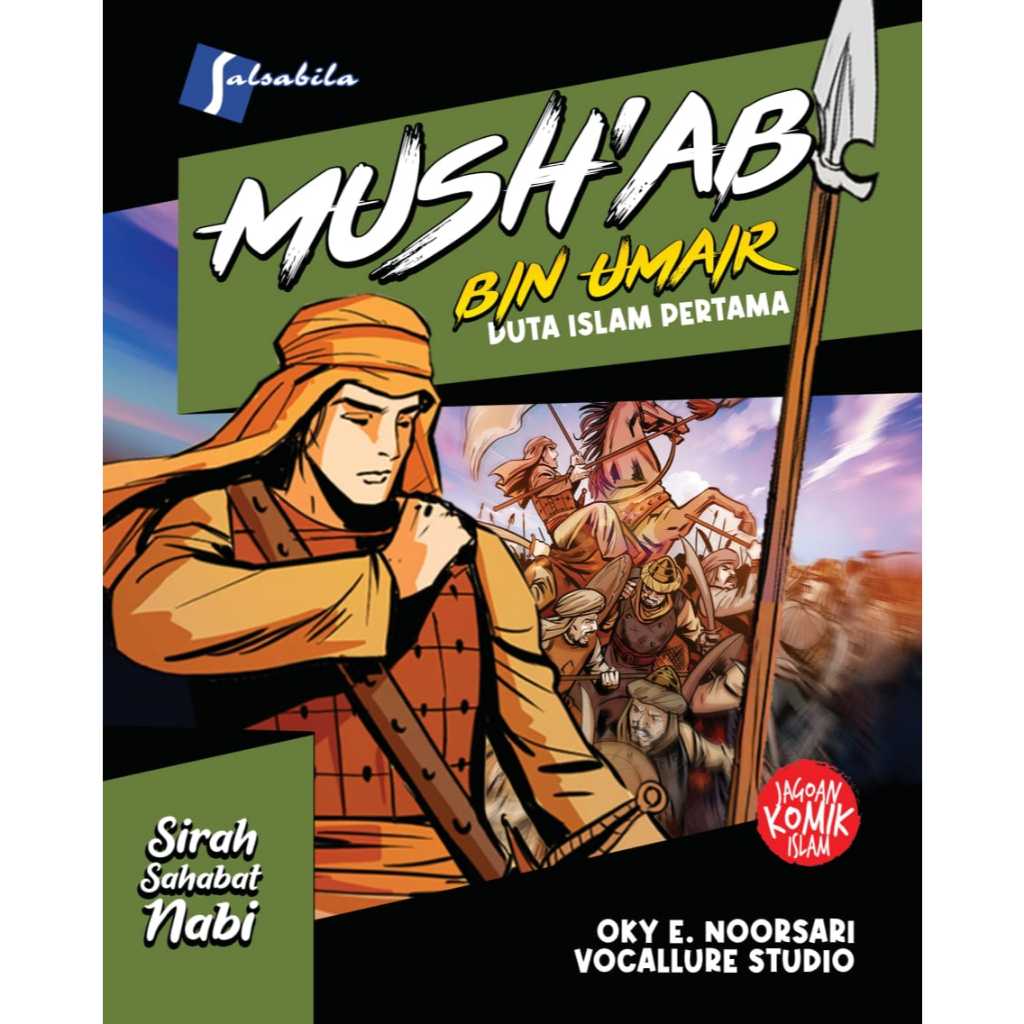 Jual Komik Mush'ab Mushab bin Umair Duta Islam Pertama Jagoan Komik ...