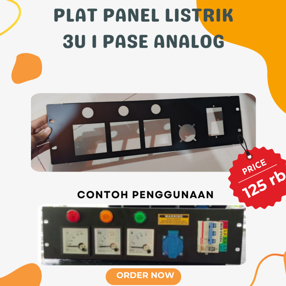 Jual PLAT PANEL LISTRIK | Shopee Indonesia