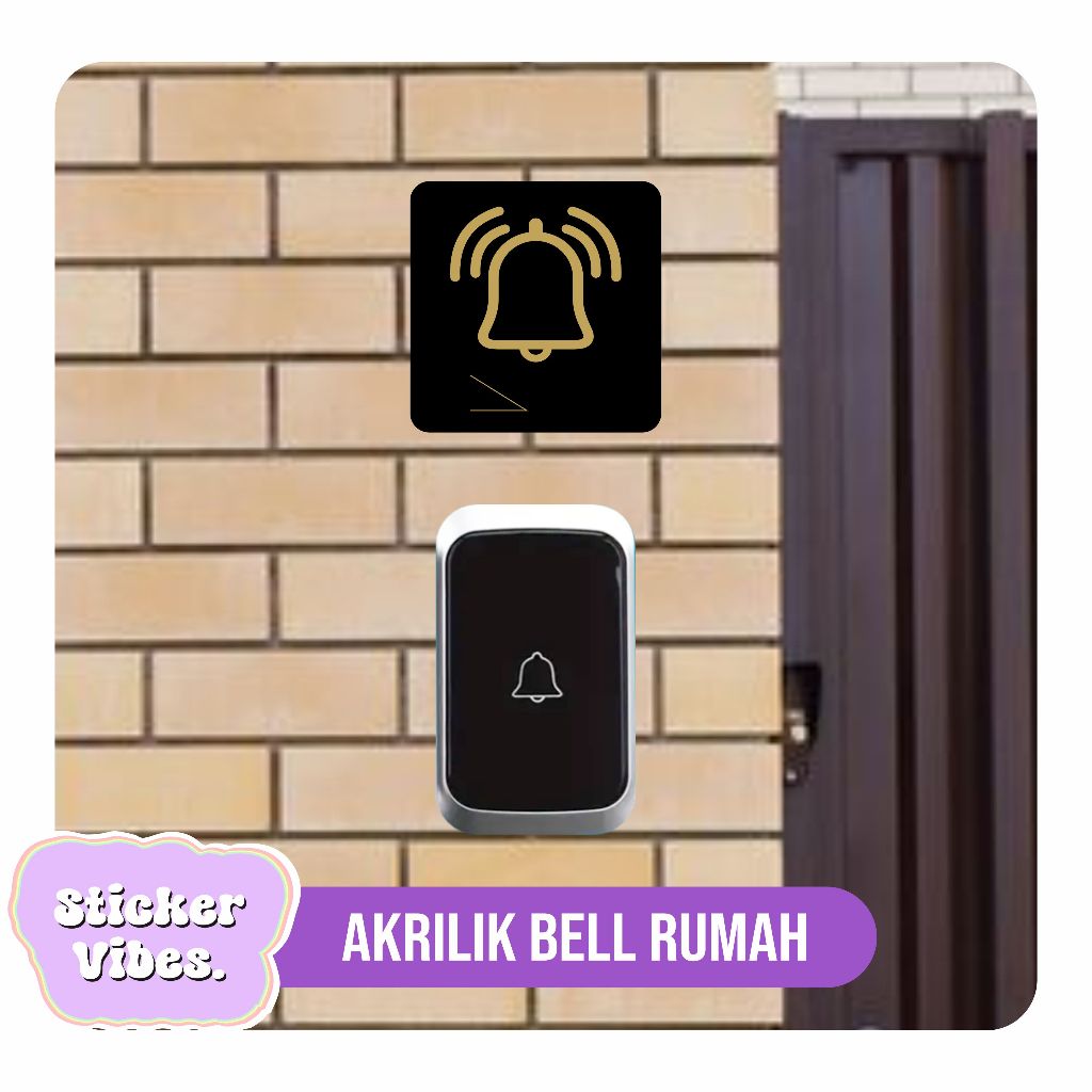 Jual AKRILIK TULISAN BELL | AKRILIK TULISAN TEKAN BELL RUMAH | Shopee ...