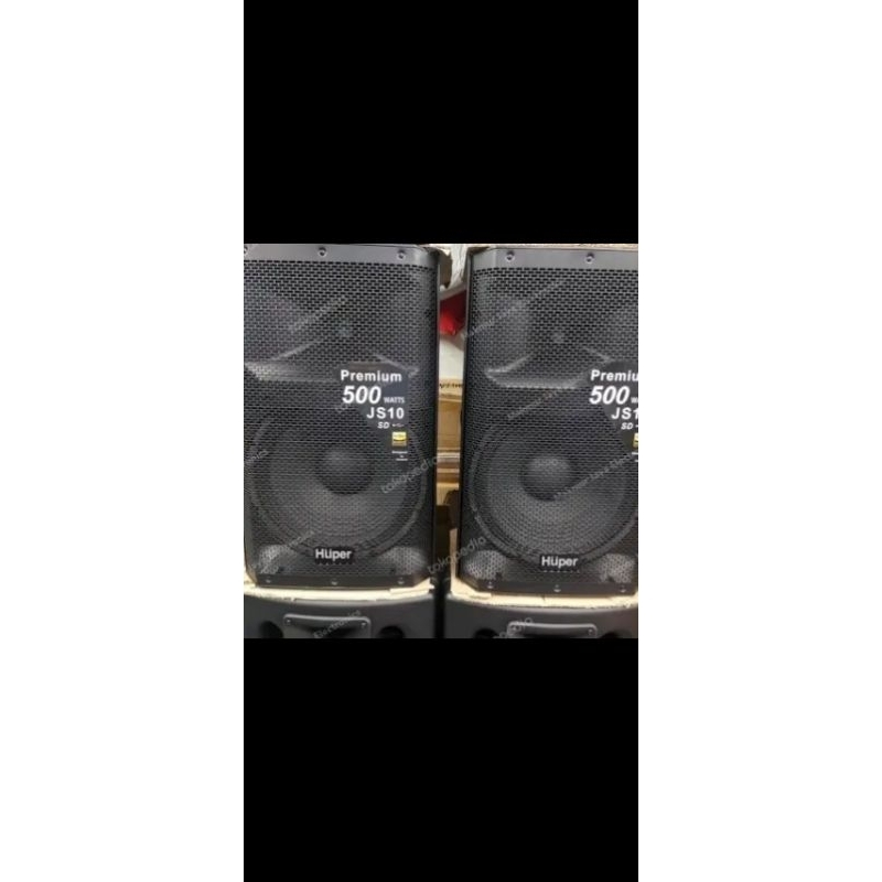 Jual Speaker Aktif Hupper JS 10 15 Inch Original 500 Watt USB | Shopee ...