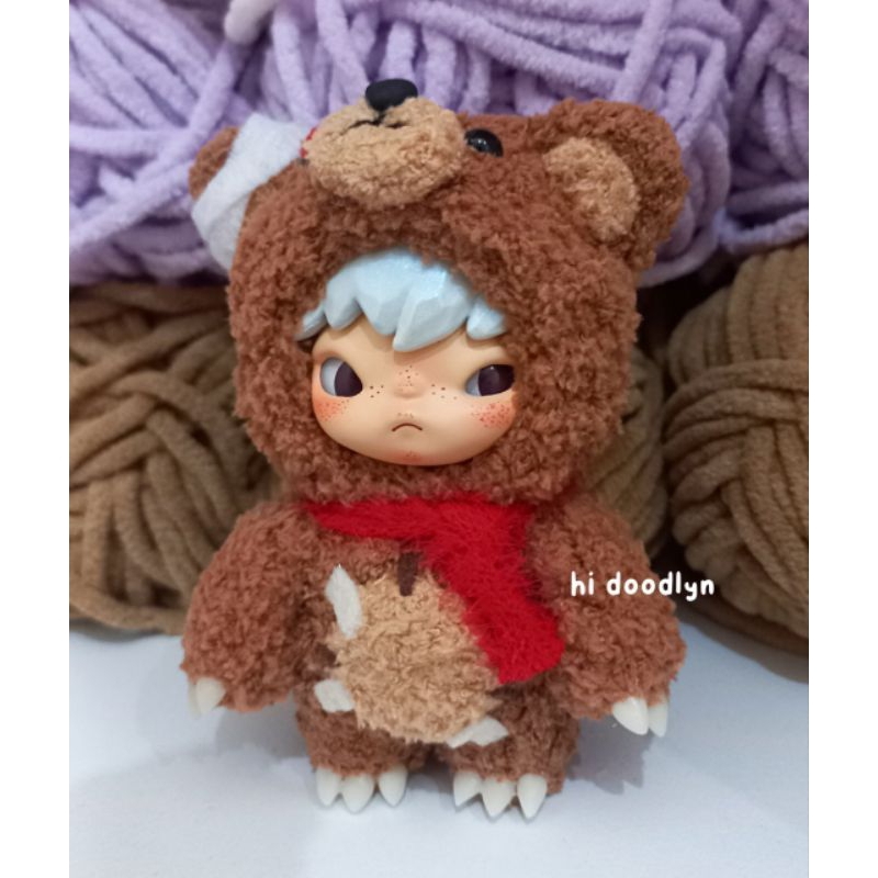 Jual [REAL PIC] custom hirono shelter secret stuffed bear costum ...