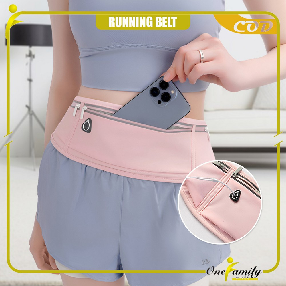 Jual ONE-T63 Tas Pinggang Olahraga Waterproof Sport Waistbag Unisex ...