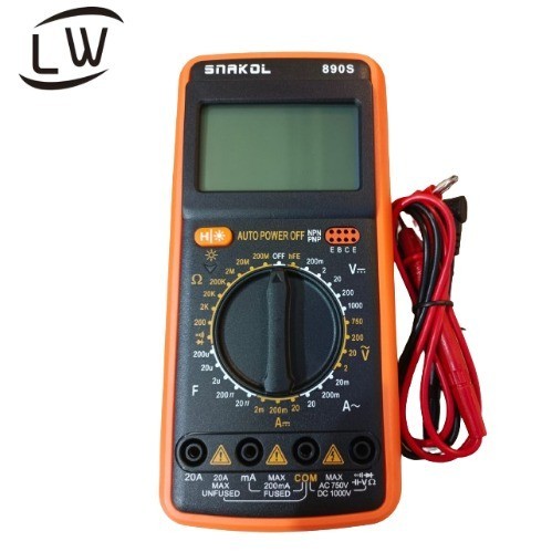 Jual MULTITESTER AVOMETER DIGITAL ACDC MULTIMETER UNI-T TYPE 890 S ...