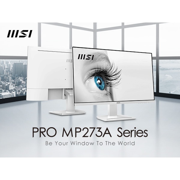 Jual MSI PRO MP273AW Monitor Gaming 27 inch Full HD IPS 100Hz White ...