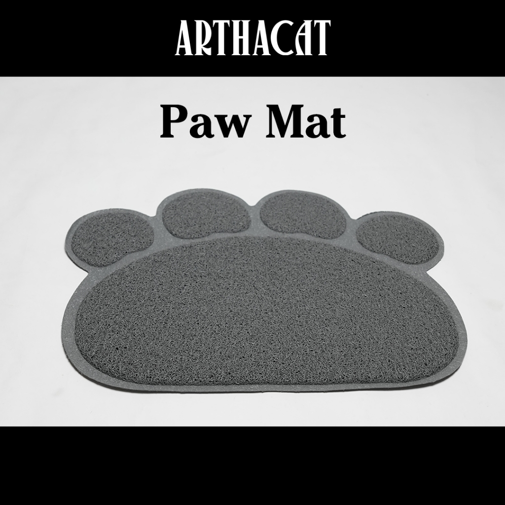 Jual Arthacat - Keset Bentuk Paw Lucu Imut - Cat Litter Mat Paws ...