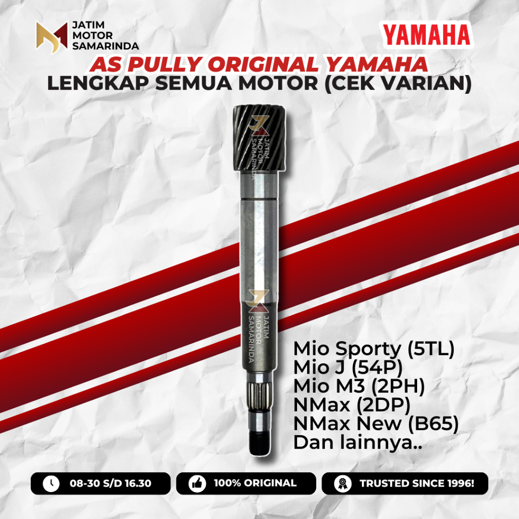 Jual Yamaha AS Pully Belakang Gear Primary Drive Genuine Parts Original ...