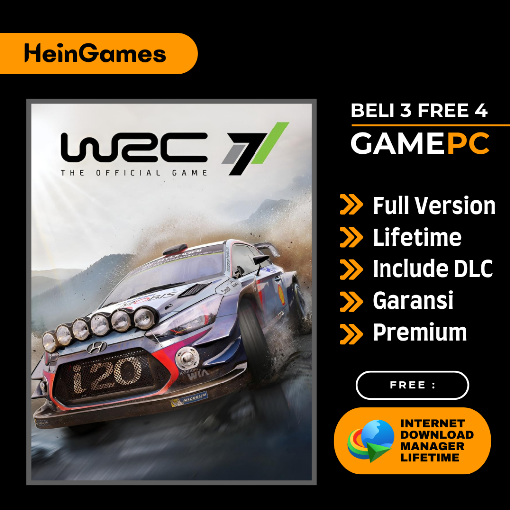 Jual WRC 7 FIA World Rally Championship - Game Racing - Game Terbaik Untuk PC & Laptop (Include ...