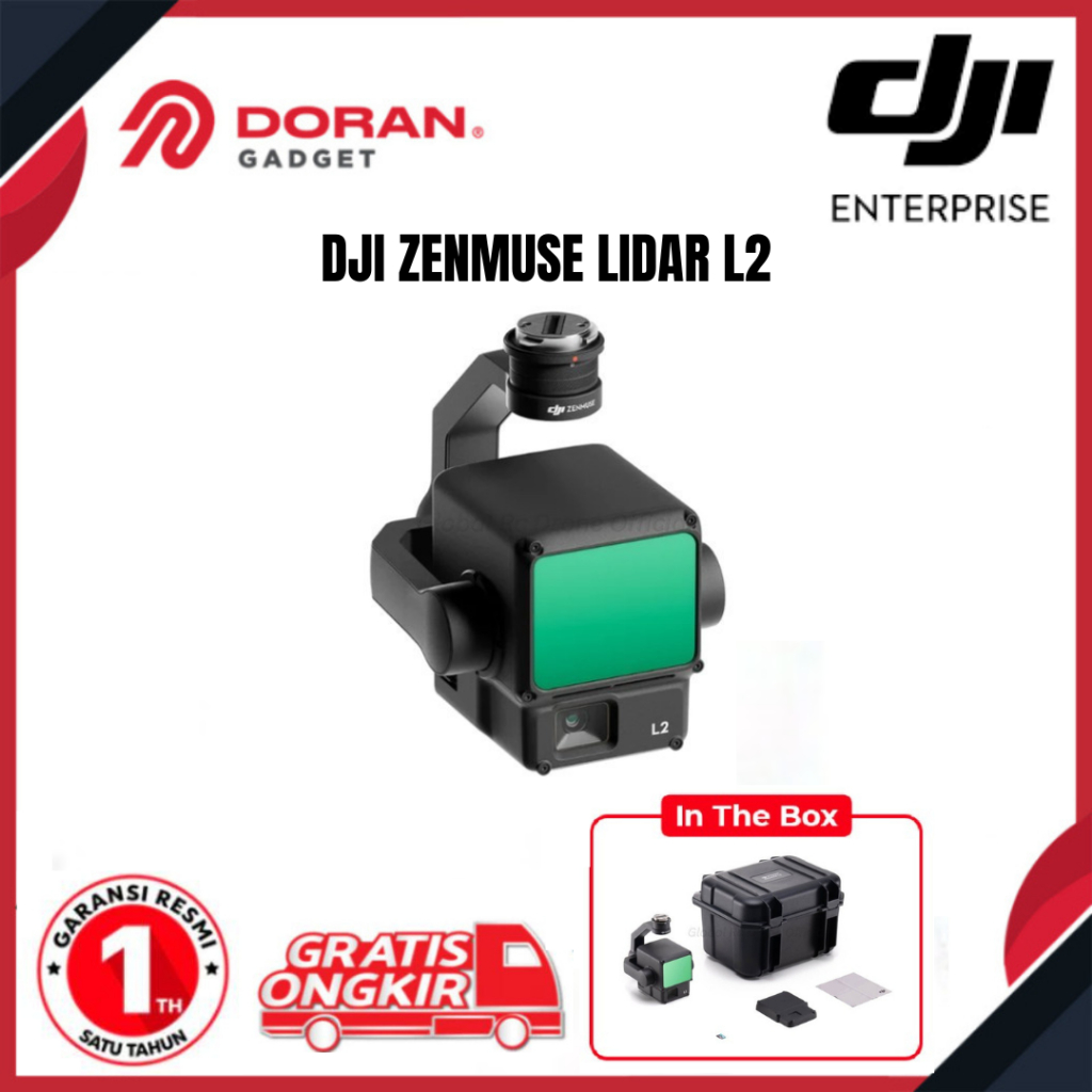 Jual DJI Zenmuse LIDAR L2 Camera Drone Mapping Pemetaan Survey Inspeksi ...