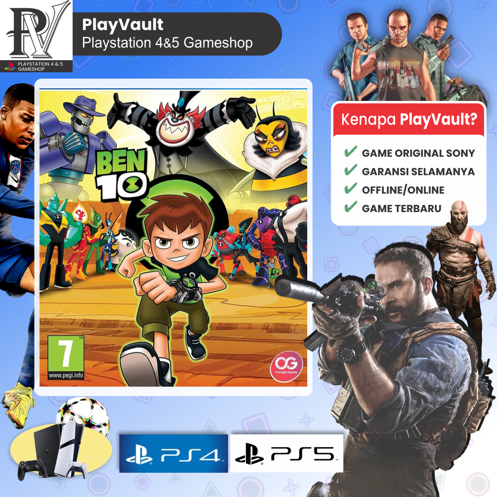 Jual BEN 10 PS4 PS5 | Shopee Indonesia