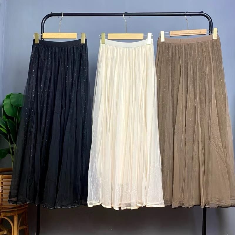 Jual Rok Tutu Blink Import / Rok Panjang Maxi Skirt Tutu Blink / Rok ...