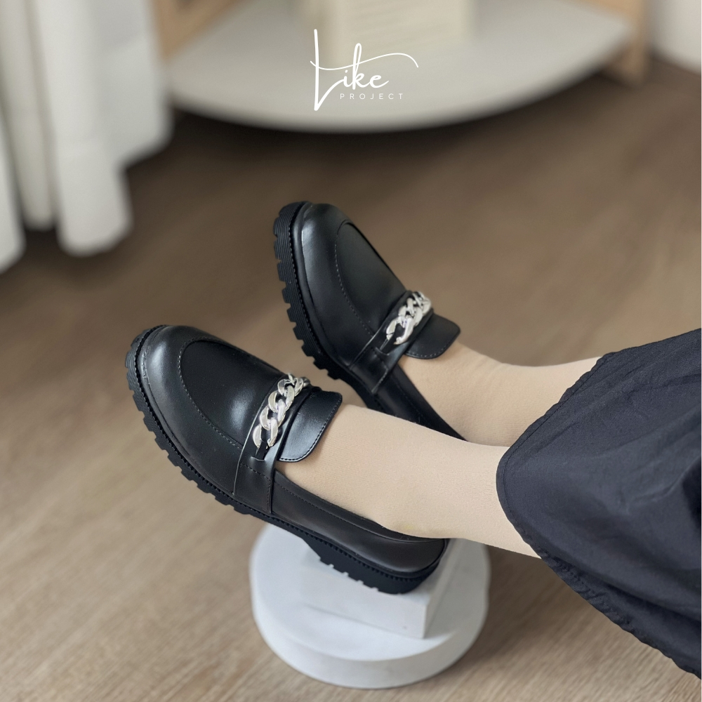Jual Like Project Sepatu Loafers Wanita Casual – NADINE SHOES Ringan ...