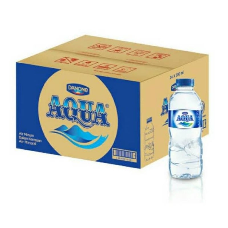 Jual {Isi 24} Minuman Air Mineral AQUA Botol 330ml | Shopee Indonesia
