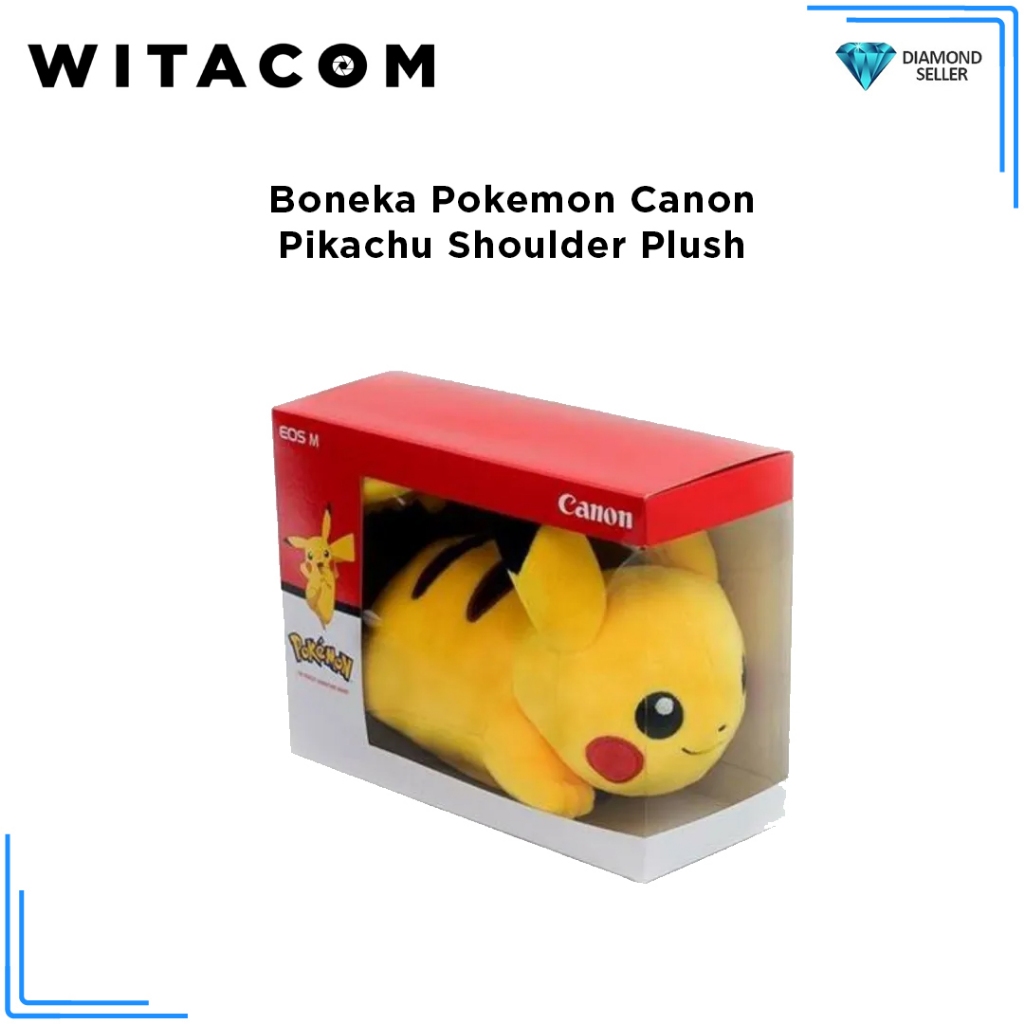 Jual Canon Limited Edition Pikachu Shoulder Plush | Shopee Indonesia