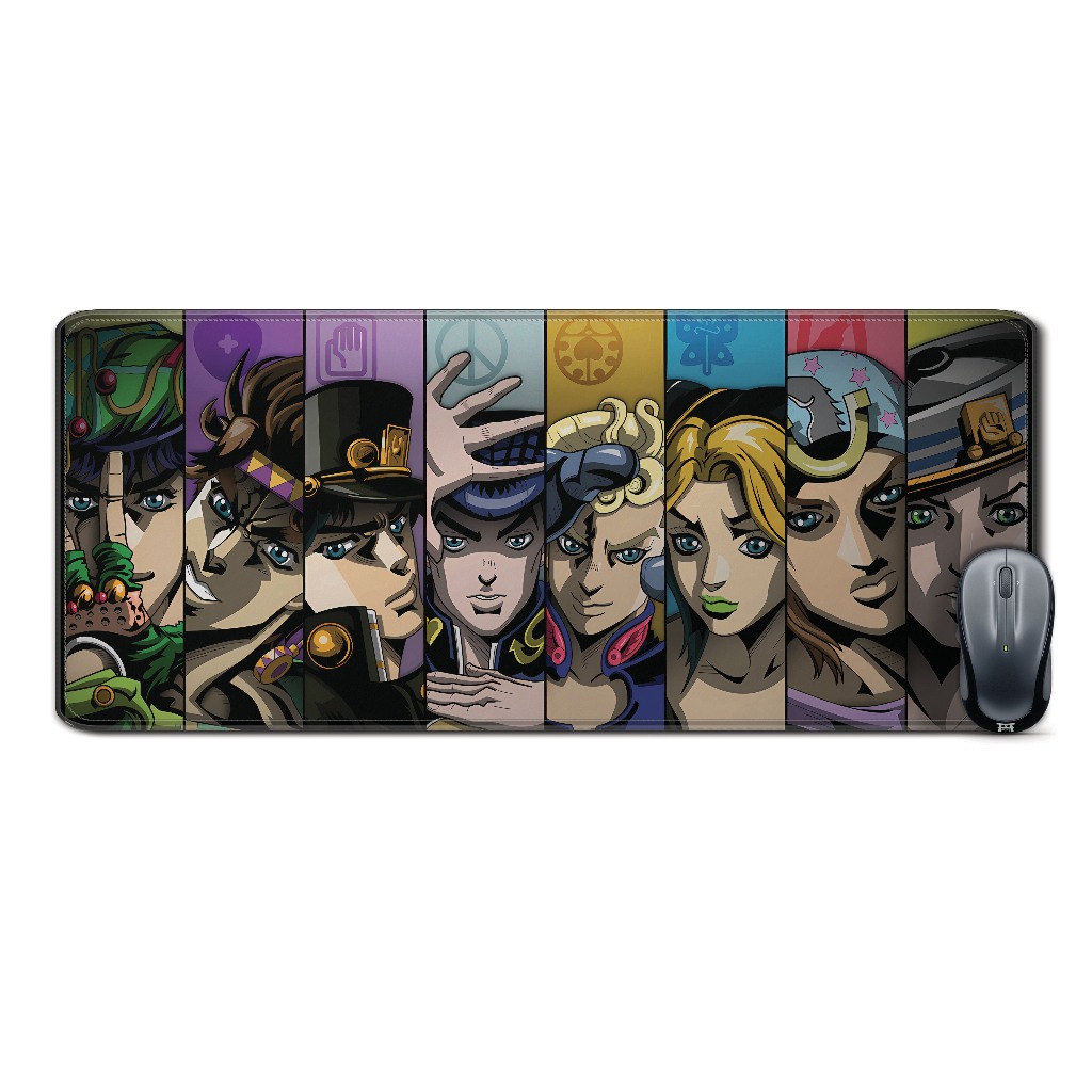 Jual Deskmat mousepad extended anime JBA THE JOESTAR FAMILY - JOJO'S ...
