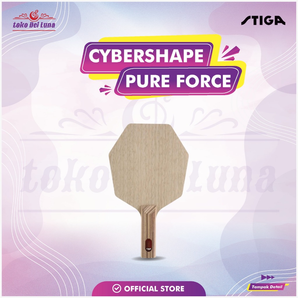 Jual STIGA Cybershape Pure Force/ Bet Pingpong Stiga Cybershape Pure ...