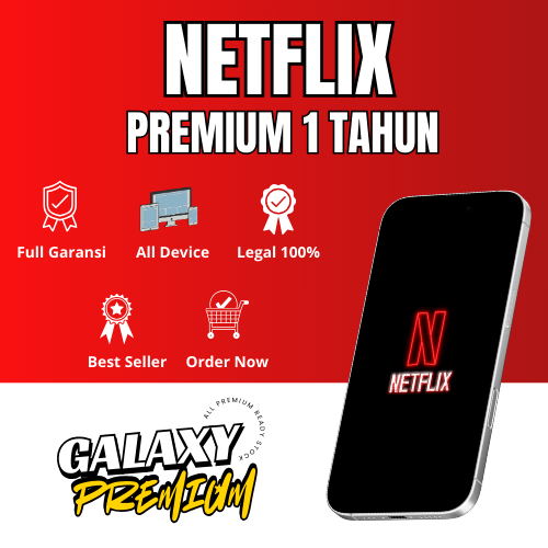 Jual Akun VIP Netflixss Premium 1 Tahun Bergaransi Proses Tanpa ...