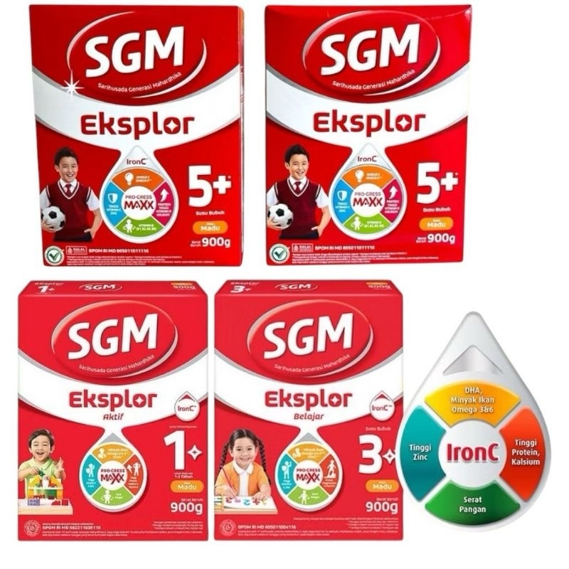 Jual SGM Eksplor 1+ 3+ 5+ 900 gr | Shopee Indonesia