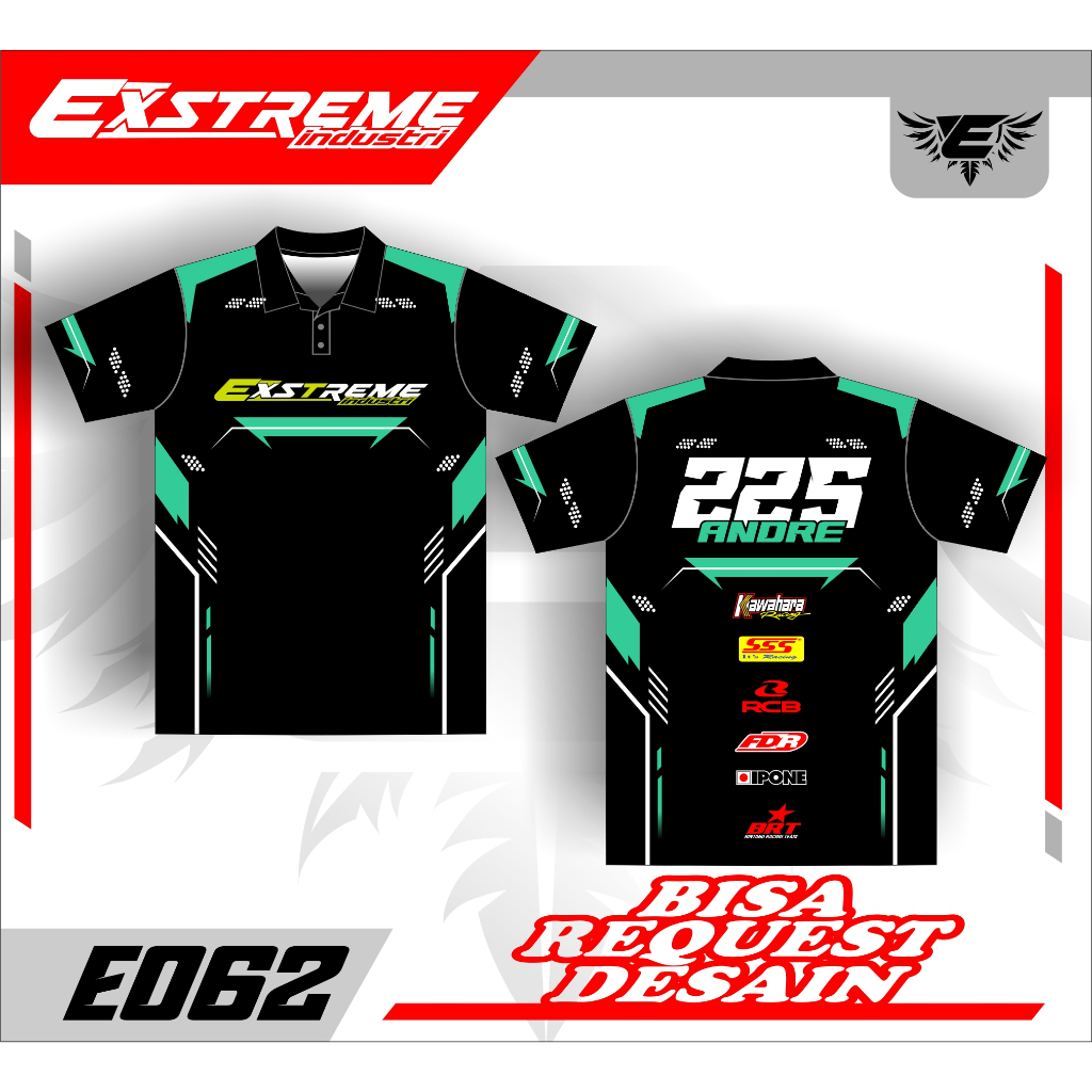 Jual JERSEY RACING kaos baju jersey racing custom full printing jersey balap jersey bisa ubah ...