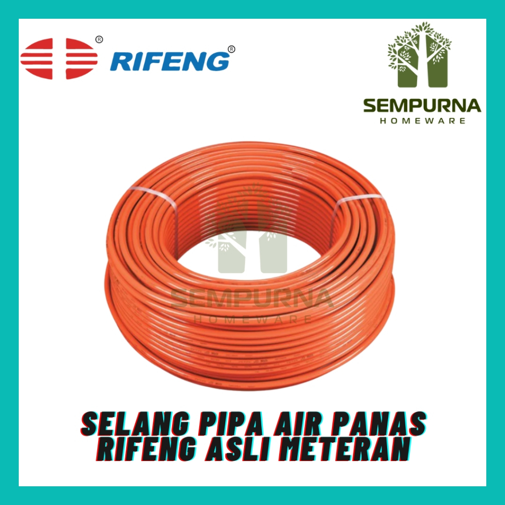 Jual PIPA SELANG AIR PANAS RIFENG WATER HEATER METERAN 1216 1/2" INCH ...