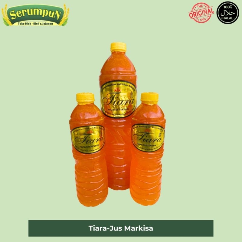Jual Jus Markisa Tiara | Jus Markisa Botolan | Oleh-Oleh Khas Makassar ...