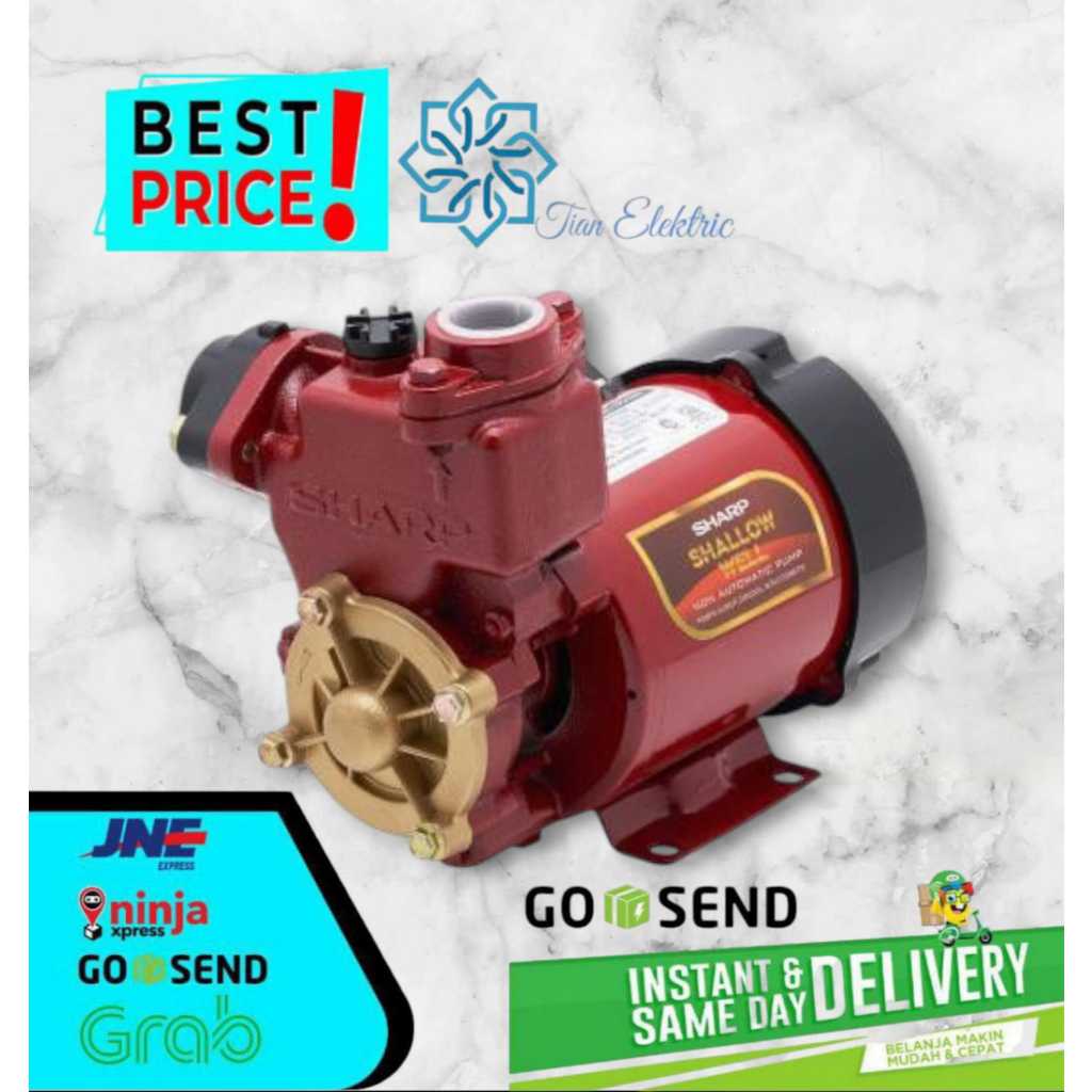 Jual SHARP SPS-101SN Pompa Air Shallow Well Pump Non Auto 33 Mete | Shopee Indonesia